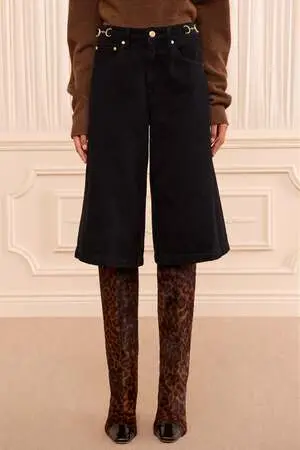 Ulla Johnson The Rowan Denim Culotte