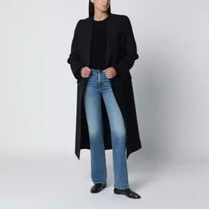 MOTHER The Kick It Jeans In Medium Blue Washed Denim
