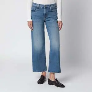 MOTHER Mid Rise Maven Flood Jeans - Blue