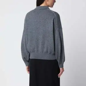 LISA YANG Graphite Etta Cashmere Sweater