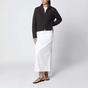 LISA YANG Sadie Zip-up Cashmere Cardigan - Grey