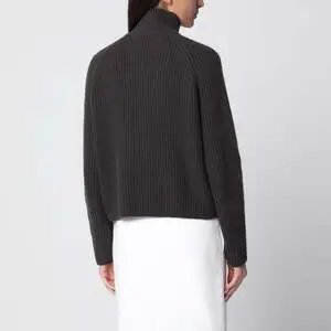 LISA YANG Sadie Zip-up Cashmere Cardigan - Grey