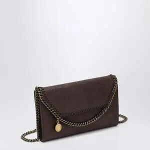 Stella McCartney Mahogany Falabella Chain Wallet