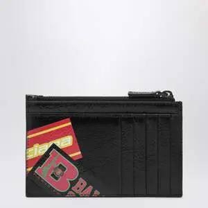 Balenciaga Large Leather Cash Coin Purse