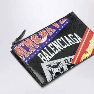 Balenciaga Large Leather Cash Coin Purse