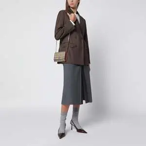 Burberry Check Chain Wallet