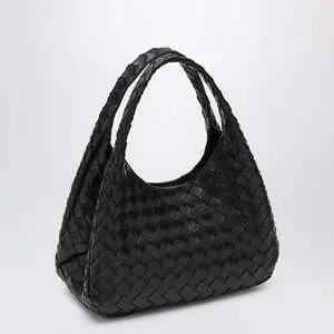 Bottega Veneta Small Campana Bag - Black