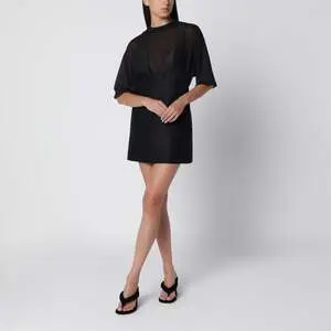 Balenciaga Wool And Silk Mini Dress