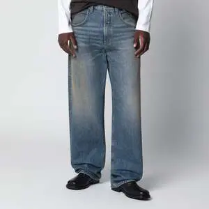 AGOLDE Fusion Jeans In Washed Indigo Denim - Blue