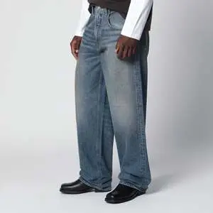 AGOLDE Fusion Jeans In Washed Indigo Denim