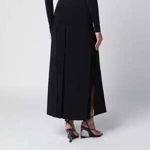 Alaïa Pleated Midi Skirt
