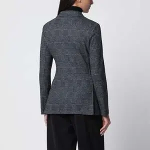 Harris Wharf London Single-breasted Prince Of Wales Check Jacket