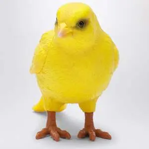 JW Anderson Canary Resin Clutch - Yellow