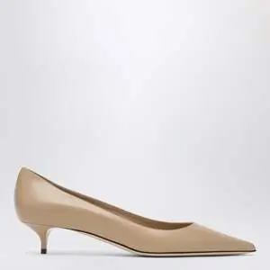 JIMMY CHOO Amelia 35 Pumps In Chai Leather - Beige
