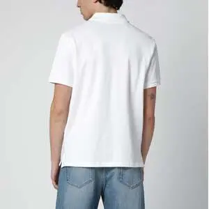 AMI Paris De Coeur Polo Shirt - White