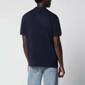 AMI Paris Midnight De Coeur Polo Shirt - Blue