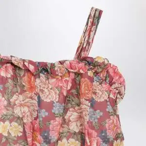 Chloé Floral Cotton And Silk Top