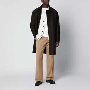 Harris Wharf London Dark Wool Coat