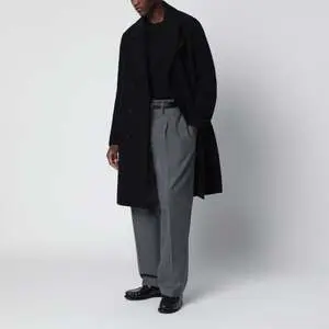 Harris Wharf London Double-breasted Virgin Wool Coat