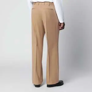 PT TORINO Cotton And Wool Trousers - Beige