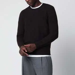 DRUMOHR Lambswool Sweater - Brown