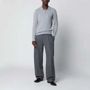 DRUMOHR Light Wool Polo Shirt