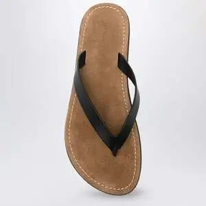 THE ROW Leather Flip-flops