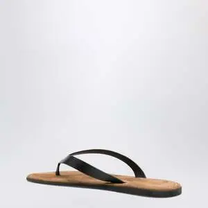 THE ROW Leather Flip-flops
