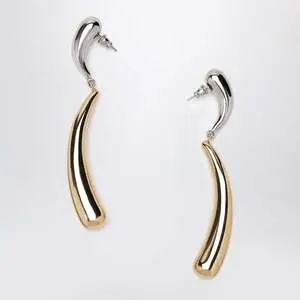 PANCONESI Drop Earrings In Plated Copper - Metal