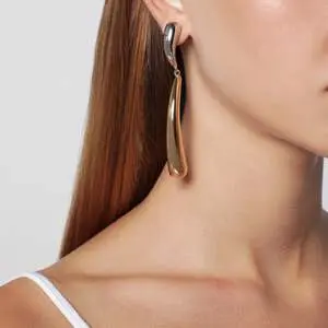 PANCONESI Drop Earrings In Plated Copper