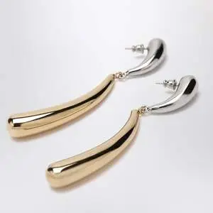 PANCONESI Drop Earrings In Plated Copper