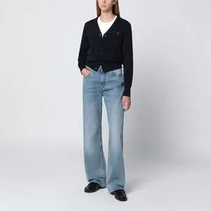 AMI Paris Merino Wool Cardigan