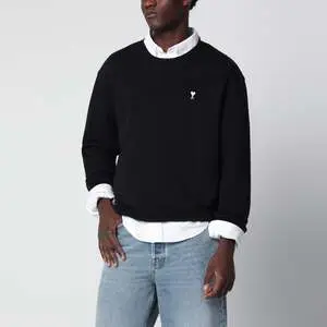 AMI Paris De Coeur Crewneck Sweatshirt