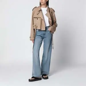 JW Anderson Short Cotton Trench Coat