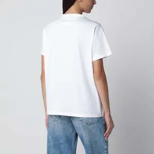 MAISON MARGIELA Cotton Jersey T-shirt With Logo Reverse