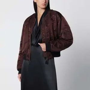 MAISON MARGIELA Reversible Ma-1 Jacket In Dark - Brown
