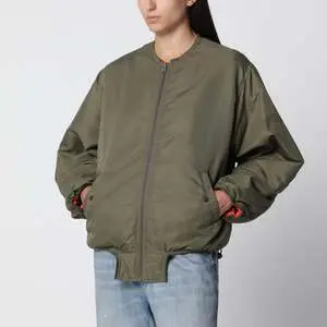 MAISON MARGIELA Khaki Nylon Bomber Jacket