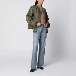 MAISON MARGIELA Khaki Nylon Bomber Jacket
