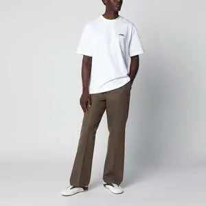 Jacquemus T-shirt With Grosgrain Logo