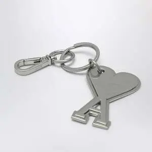 AMI Paris De Coeur Keyring - Metal