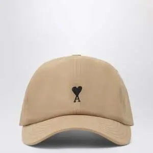 AMI Paris De Coeur Baseball Cap - Beige