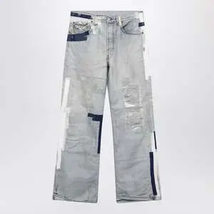 Acne Studios Trompe-lâ€å“il Tape Jeans 2021m Light - Blue