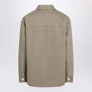 AMI Paris Taupe Beige De Coeur Shirt