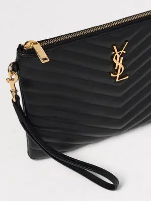 Saint Laurent Quilted Clutch