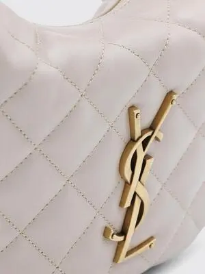 Saint Laurent Quilted Shoulder Bag - Pink