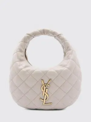 Saint Laurent Quilted Shoulder Bag - Pink
