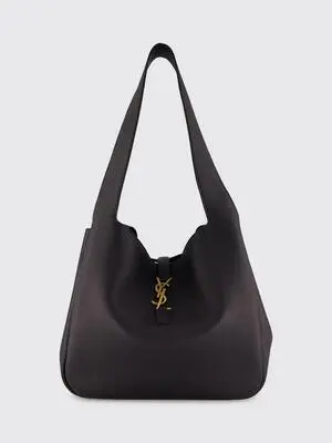 Saint Laurent Monogram Shoulder Bag - Black