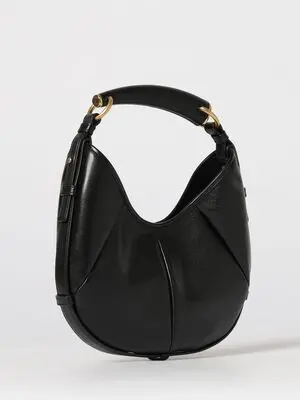 Saint Laurent Leather Shoulder Bag - Black
