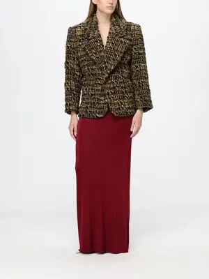 Saint Laurent Textured Blazer - Brown