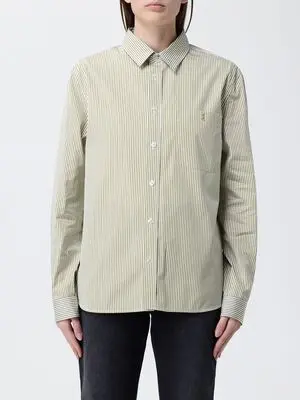 Saint Laurent Shirt Kaki - Brown